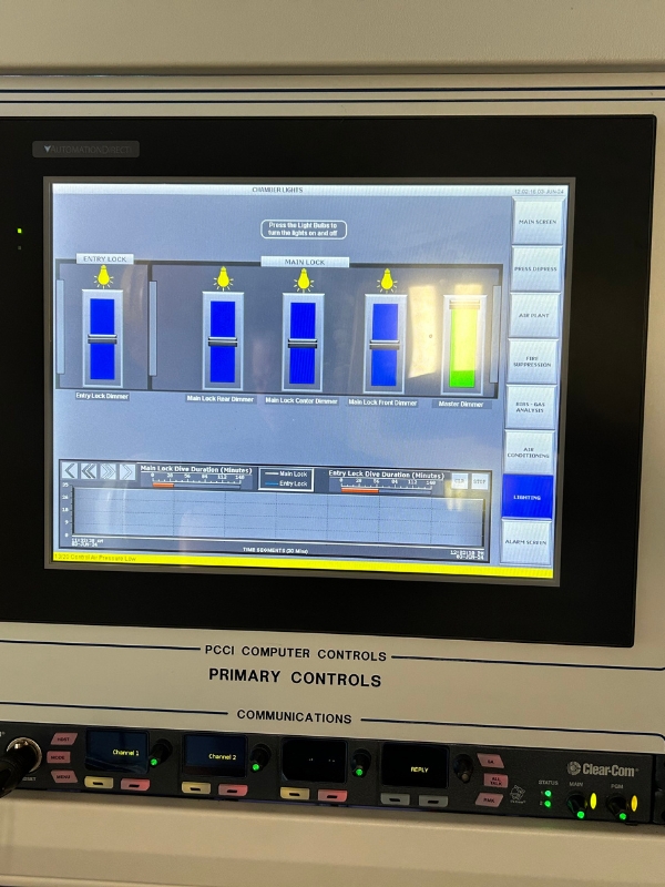 PCCI 8400 Rectangular Dual-Lock Multiplace - Hyperbaric Store